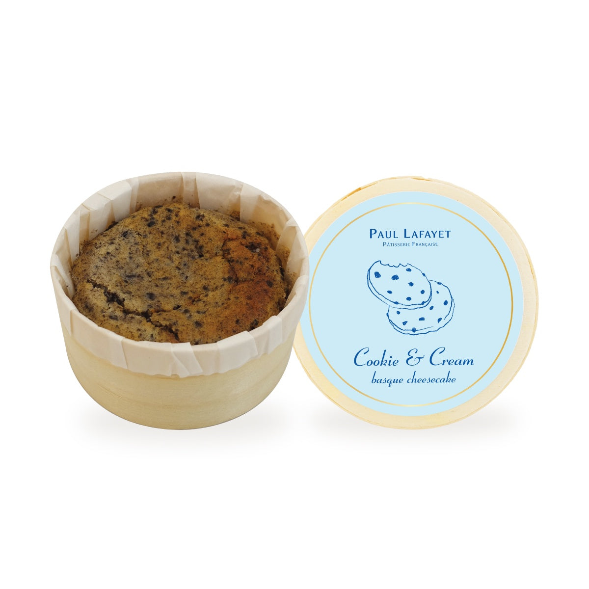 Cookie & Cream Basque – Basque Cheesecake | Paul Lafayet